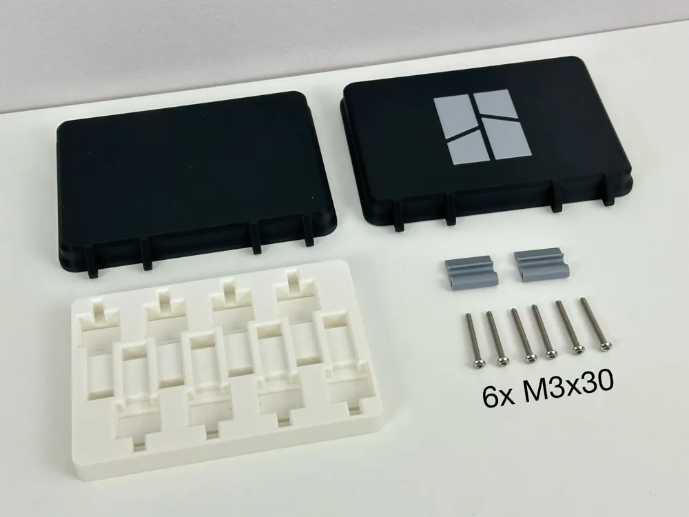 H2D Hotend Box (A1 Compatible) - 6, 8 or 10 Slots by Maxx Design - MakerWorld