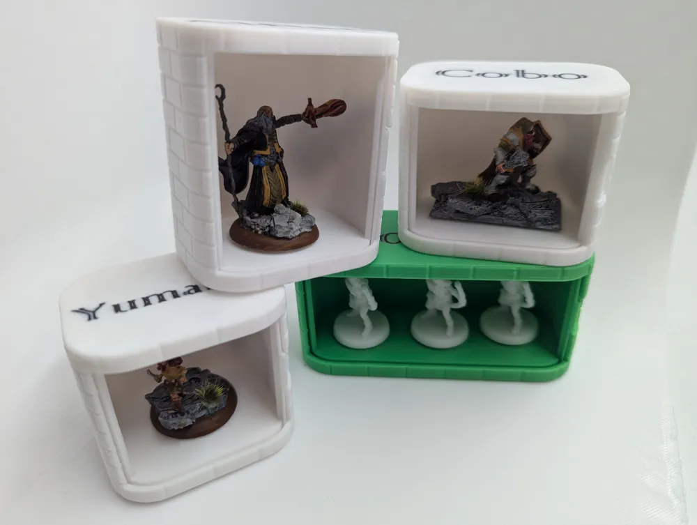Customizable DND Miniature Square Box by Cobo MakerWorld: Download Free ...