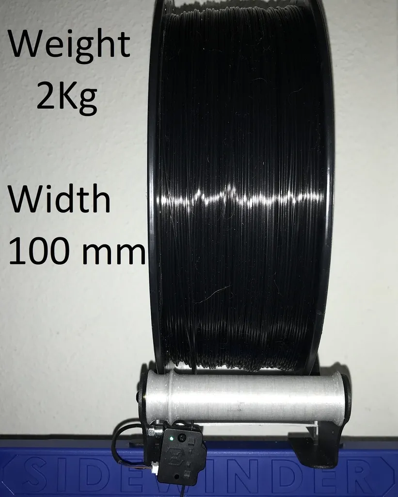 Roller for 250g-2 kg spool - Sidewinder X1 X2 by 3D Byron - MakerWorld