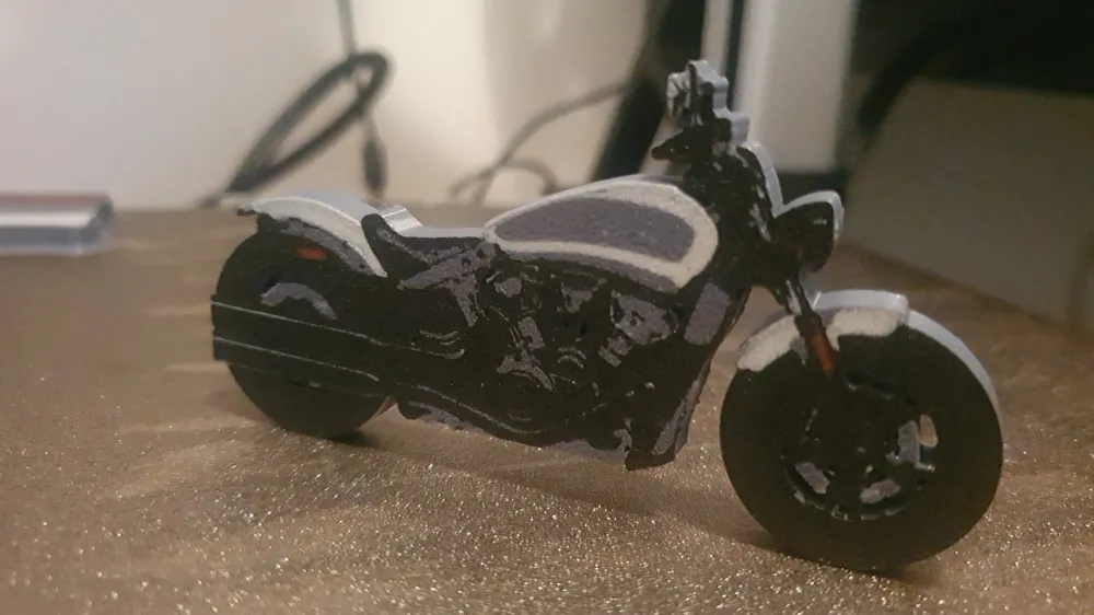 Indian Scout Bobber - Free 3D Print Model - MakerWorld