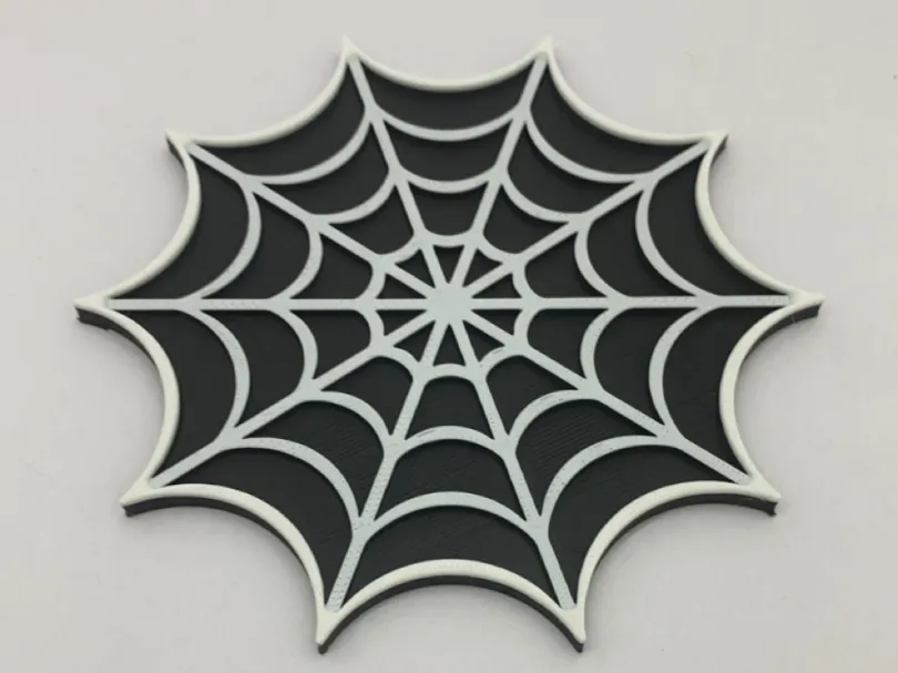Spider Web Coaster / Trinket Tray by The Little Yellow Shed - MakerWorld
