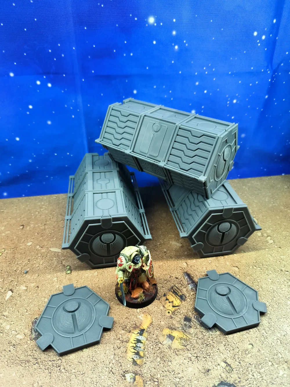 Container empire TAU tabletop wargame Remixed by Bengoug MakerWorld ...