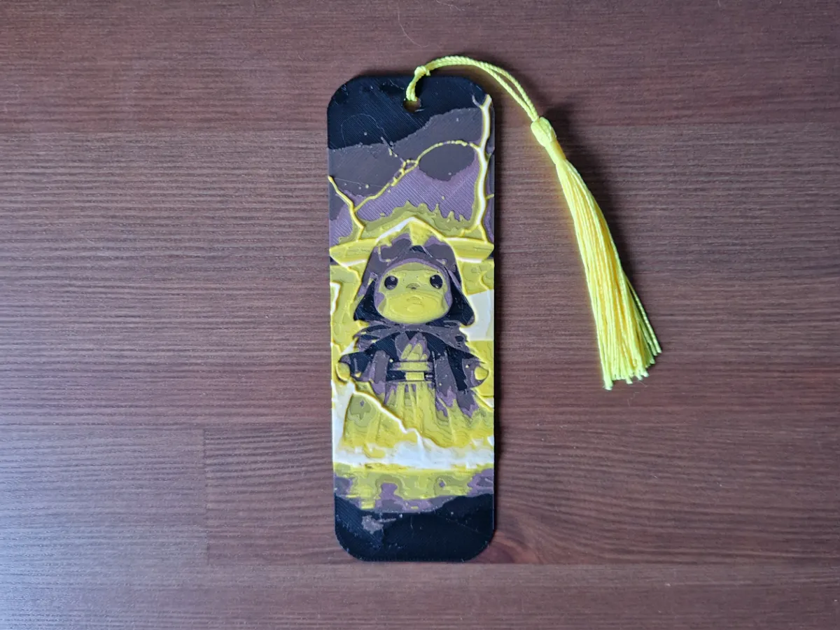 Bookmark Pikachu Star Wars Hueforge by Upsylab MakerWorld: Download ...