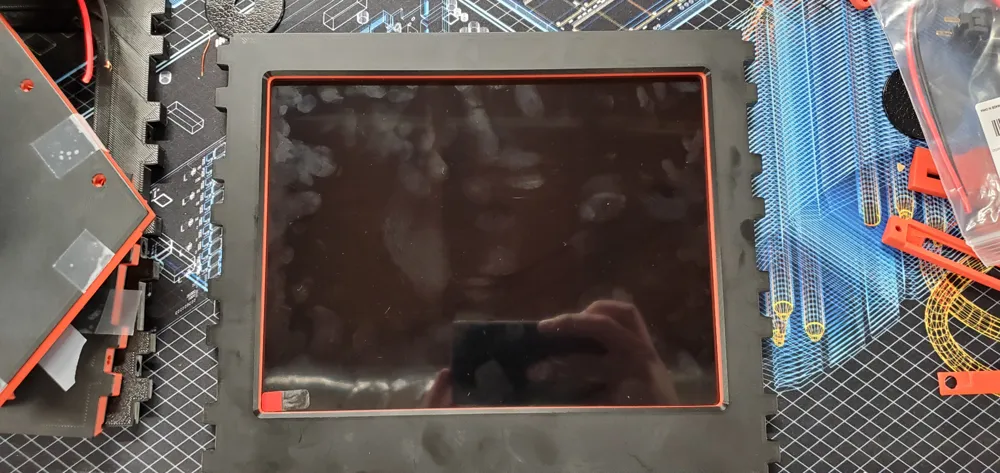 Printed Mini Arcade Machine Screen Infill Piece by ashgardiner - MakerWorld