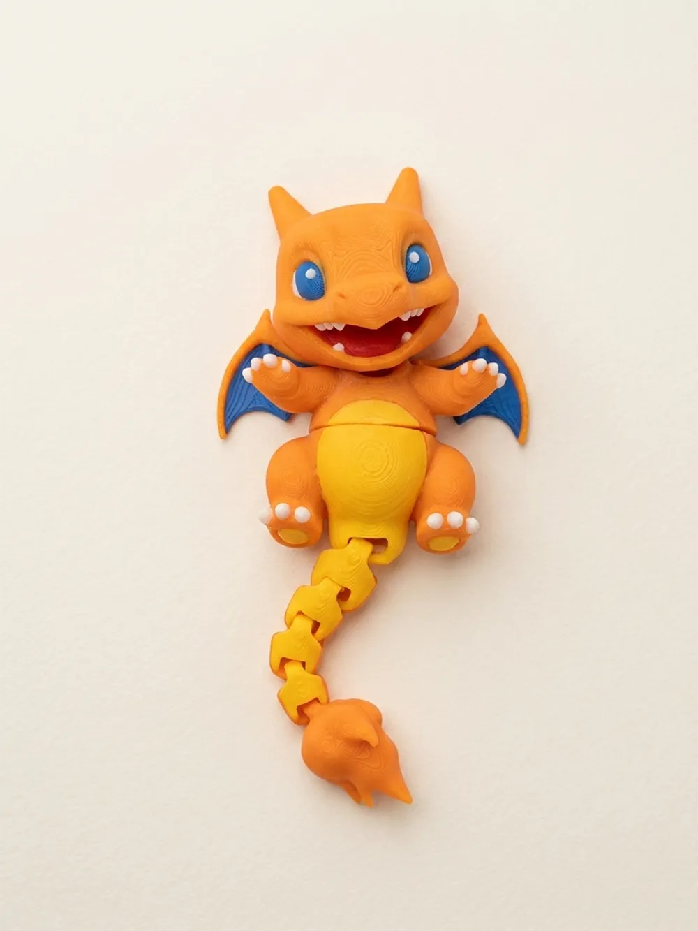 Portachiavi drago Charizard articolato - Modello di stampa 3D gratuito ...