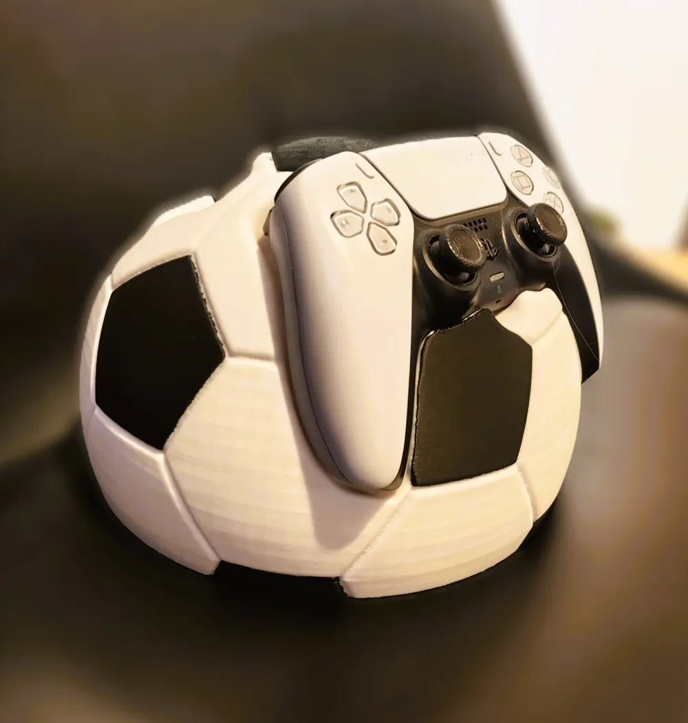 Ball Dock – Dual PS5 Controller - Free 3D Print Model - MakerWorld