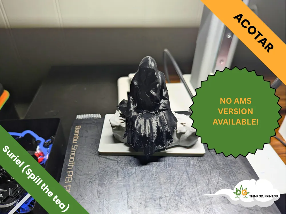 ACOTAR - Suriel Spill the Tea Book Decor by DankGraphics3D MakerWorld ...