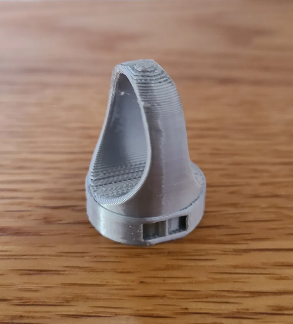 Geometric Whistle Ring by futuregraphicart - MakerWorld