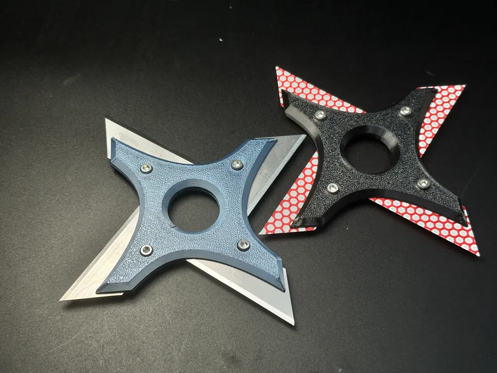 Shuriken (compatibile con lame per cutter) da Trent Studio MakerWorld ...