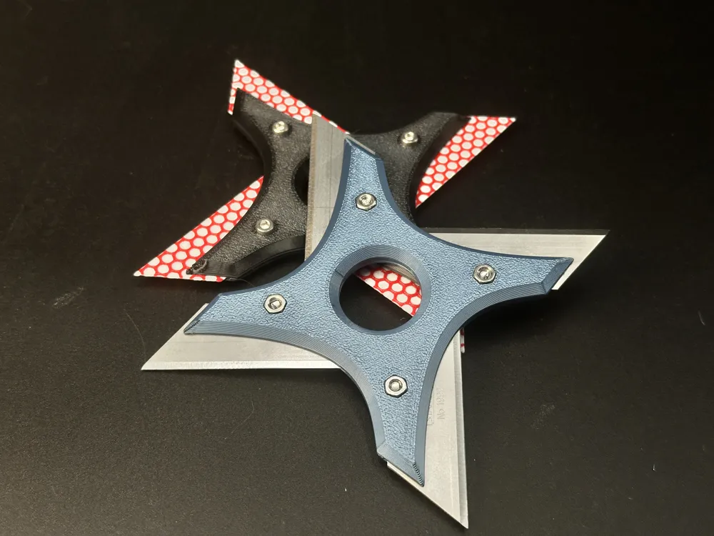 Shuriken (compatibile con lame per cutter) da Trent Studio MakerWorld ...