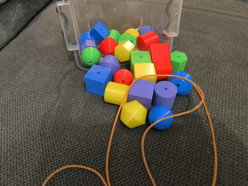 Blocks Threading Game for Kids Motor Skills - Free 3D Print Model ...