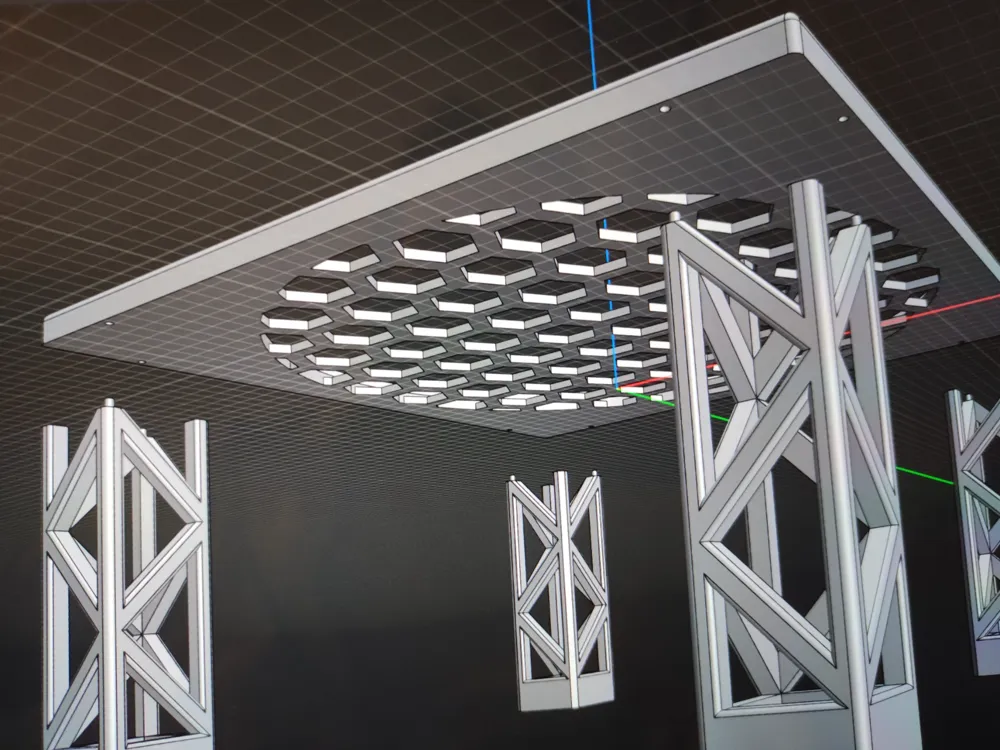 Monitor or flowerpot riser - crane design by Josef Vojtechovsky ...