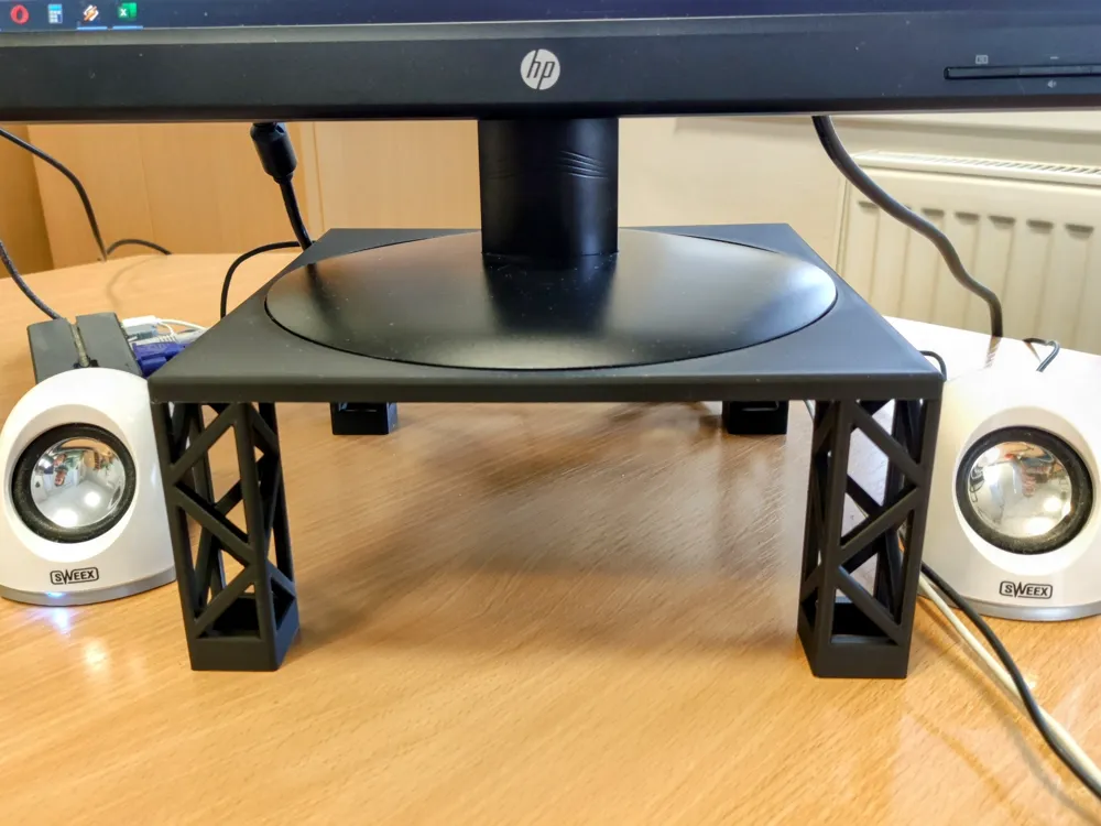 Monitor or flowerpot riser - crane design by Josef Vojtechovsky ...