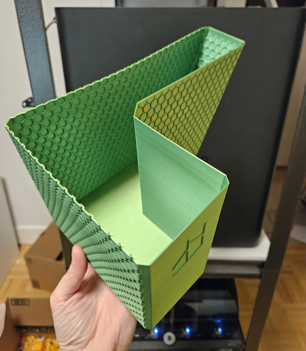 Bambu Lab Purge Poop Bucket Super Slim Narrow with Hexagon Pattern ...