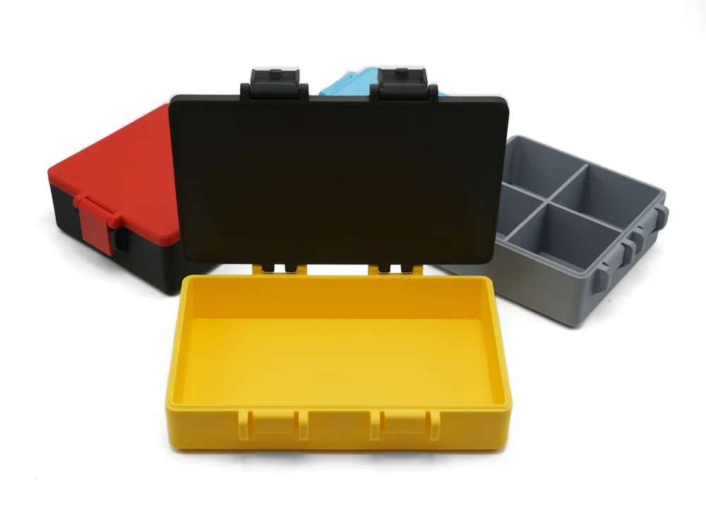 Snap-Lock Compartment Box by Kong 3D MakerWorld: Download Free 3D Models