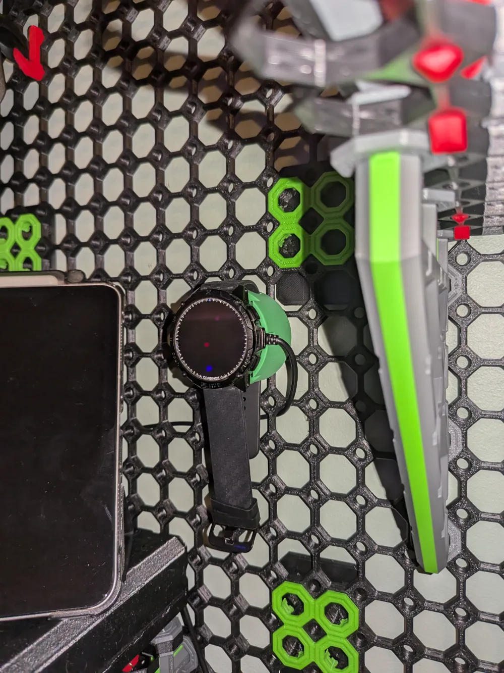 carbinox blaze watch and charger mount by user_2459025812 MakerWorld ...