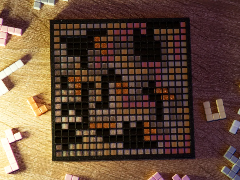Adult Geometric Puzzle – A Tetris-Inspired Jigsaw by squishy.dango ...