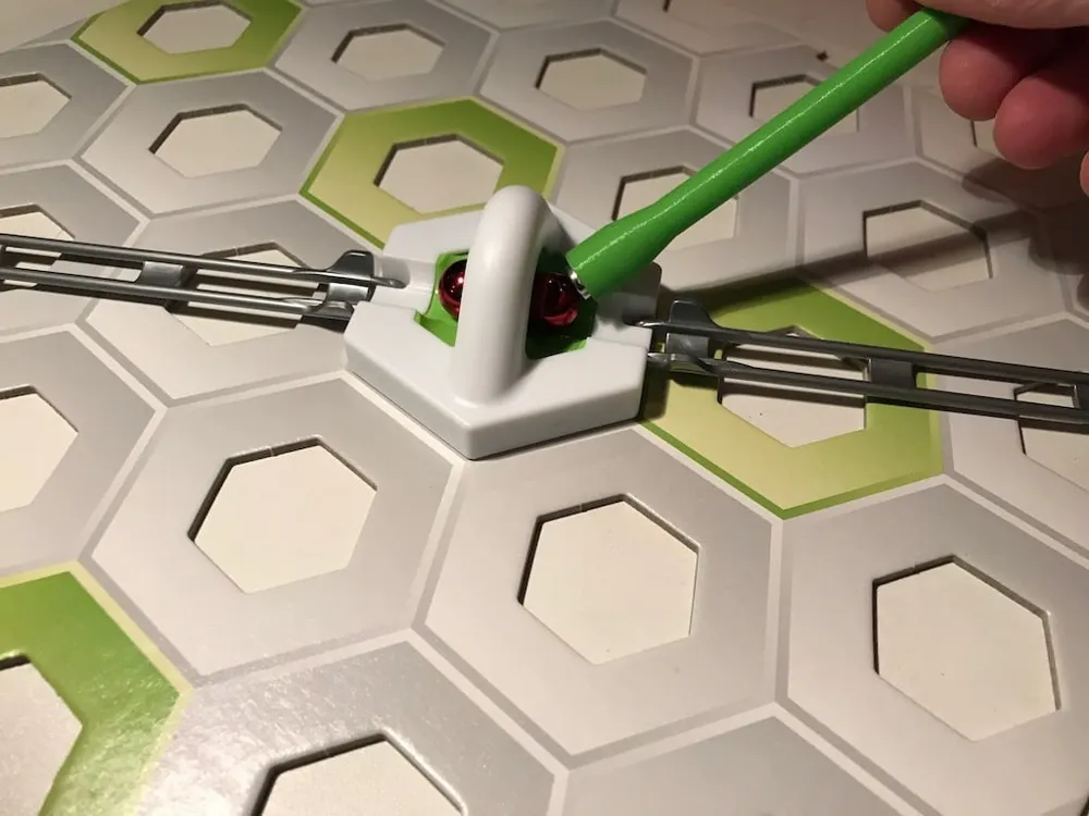 Gravitrax magnetic cannon ball remover by Marcel_X - MakerWorld