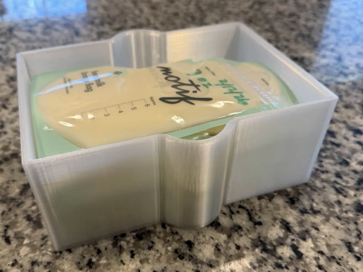 MilkFlat – Motif Breastmilk Bag Freezing Frame Box - Free 3D Print ...