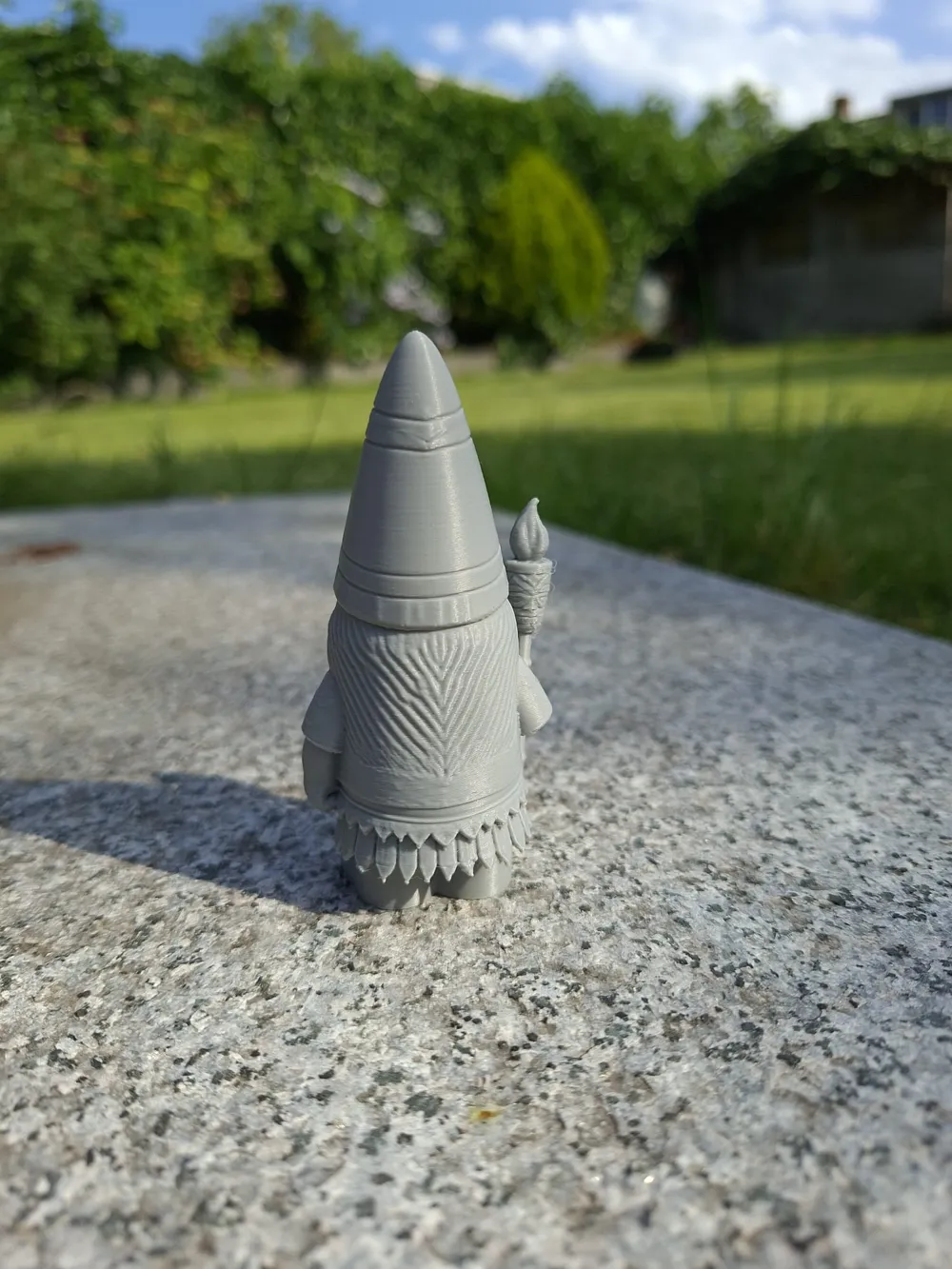 Tiki Guardian Gnome – Island Warrior Figurine - Free 3D Print Model ...