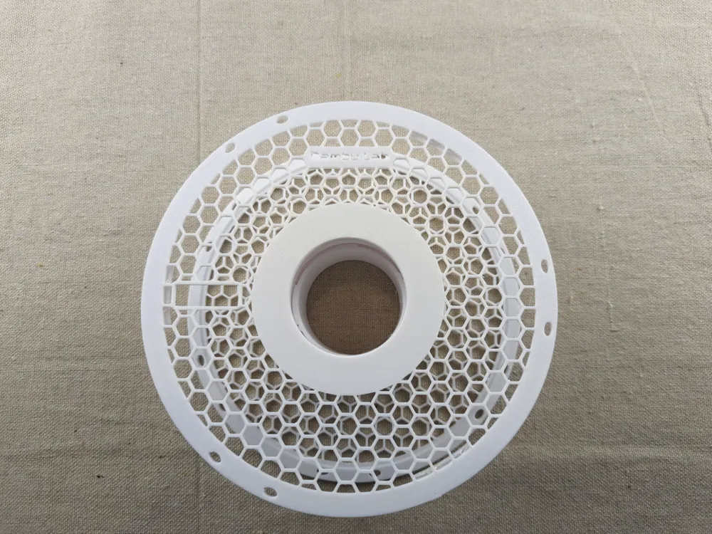 *V3* HoneyComb Bambu Spool + Clips, Small Diameter Remixed by thebread ...