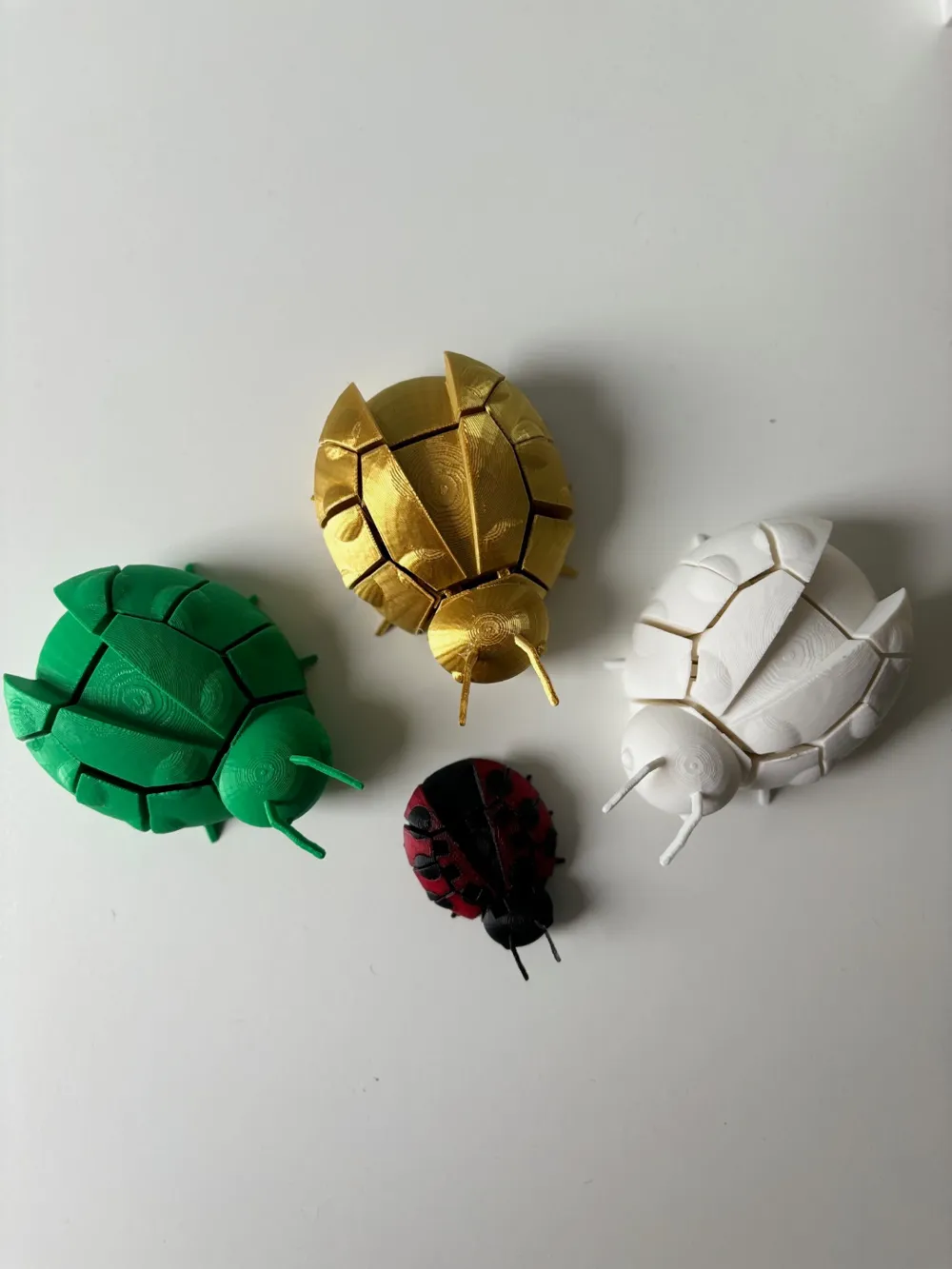 Flexi Articulated Ladybug Singlecolour Multicolour by Alxthunder ...