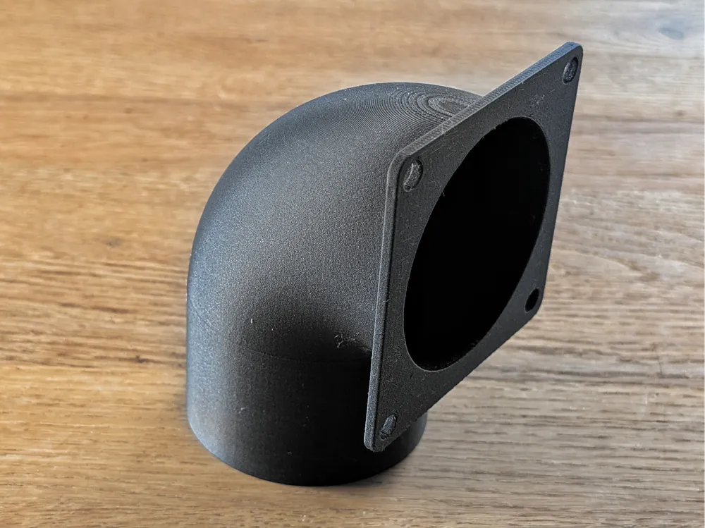 xtool m1 90° exhaust hose adapter Exhaust hose by jakobgeltinger ...