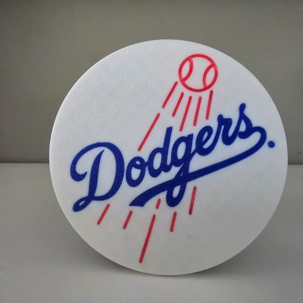 LA Dodgers Hitch Cover by Create with Jake - MakerWorld