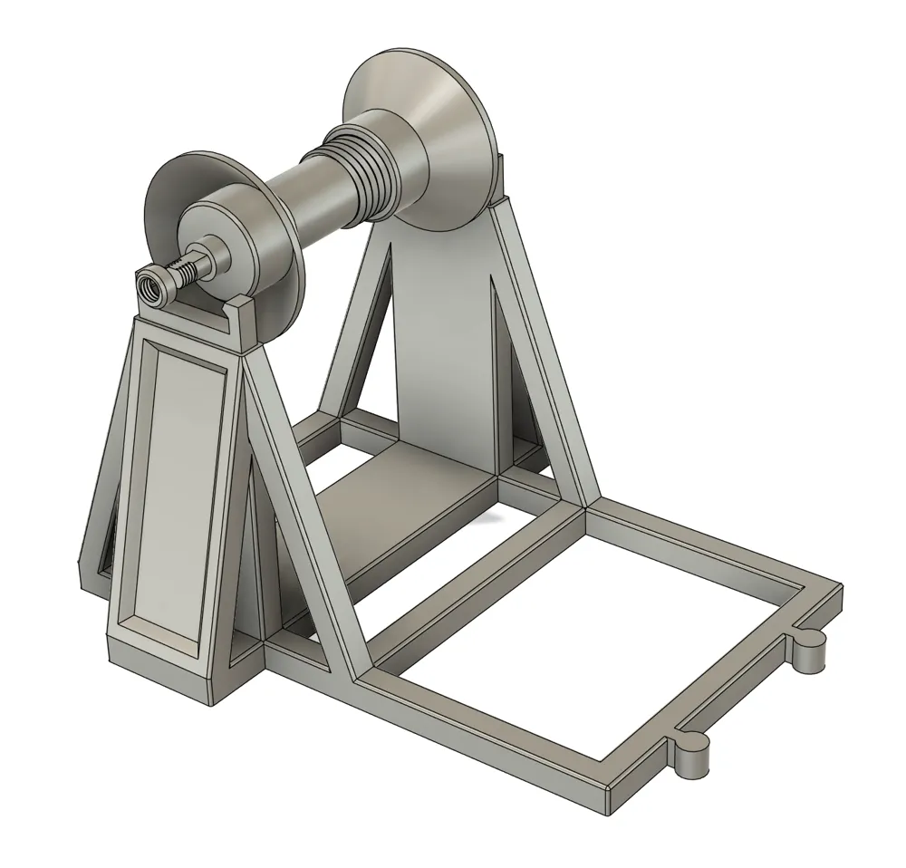 Spool Holder for Versatile Filament Rewinder - Free 3D Print Model ...