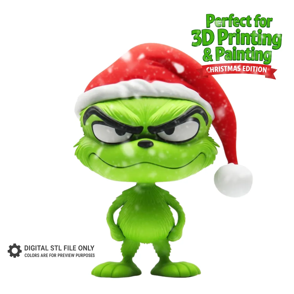 Baby Grinch V2 by 3D_For_Fun MakerWorld: Download Free 3D Models