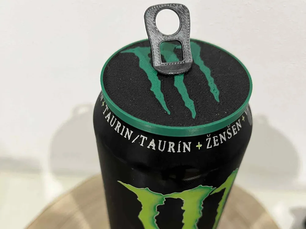 Monster Energy Cap (easy print/compilation/use) - Free 3D Print Model ...