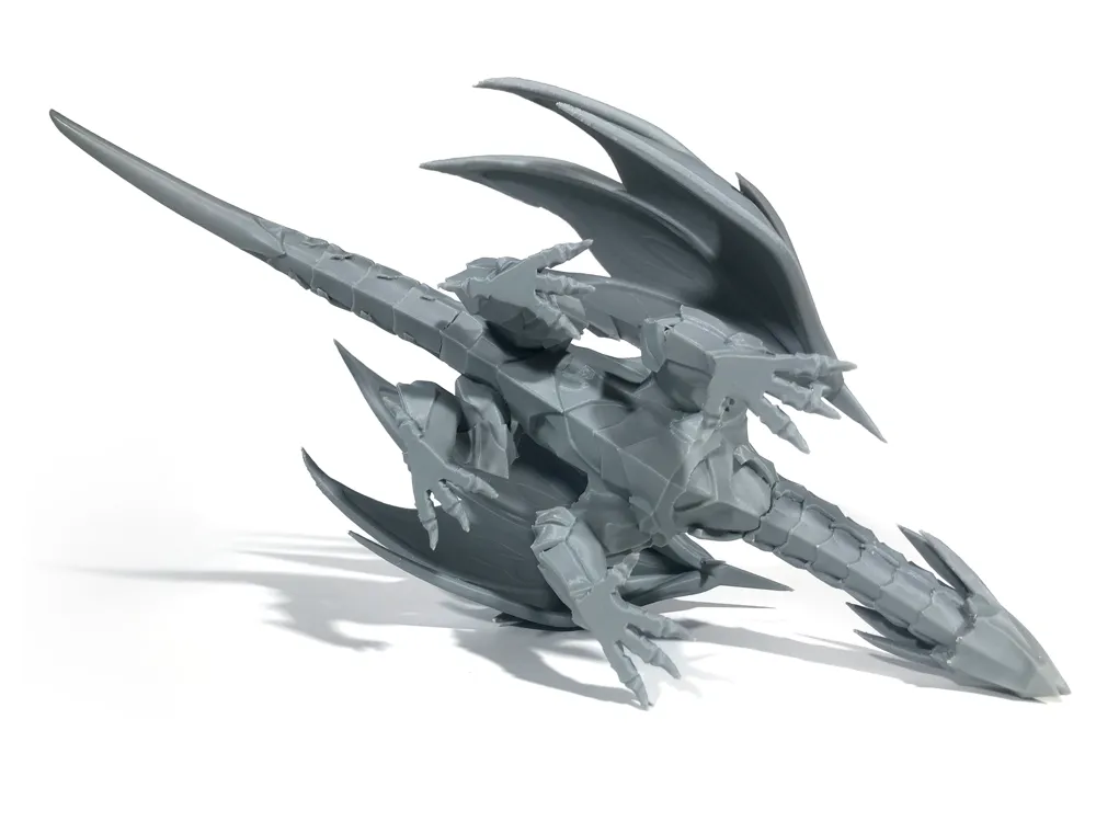 Cyber Mech dragon Scifi Model Statue Figure HI3 by Lexdros8888 ...