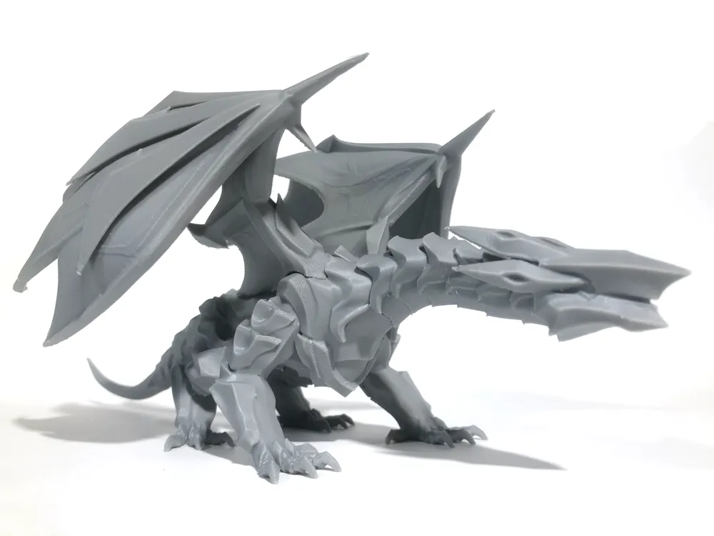 Cyber Mech dragon Scifi Model Statue Figure HI3 by Lexdros8888 ...