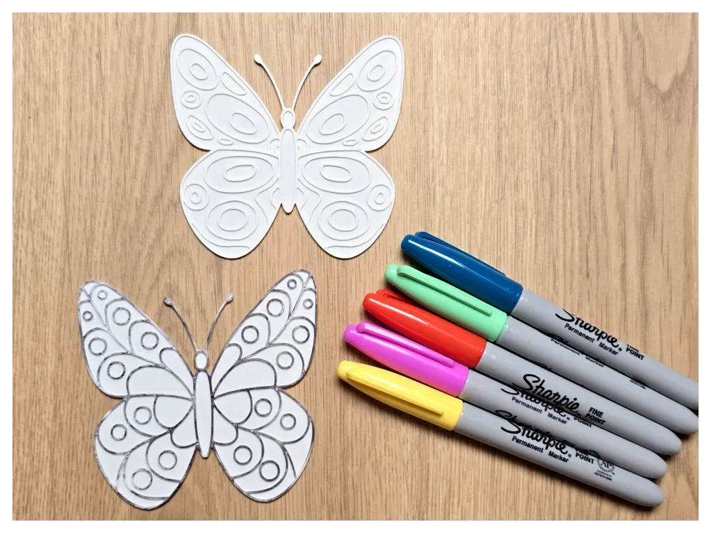 Butterfly Insect Bug DIY Coloring - Free 3D Print Model - MakerWorld
