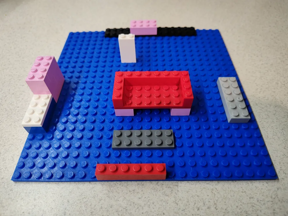 L.E.G.O. compatible plate by Robert - MakerWorld