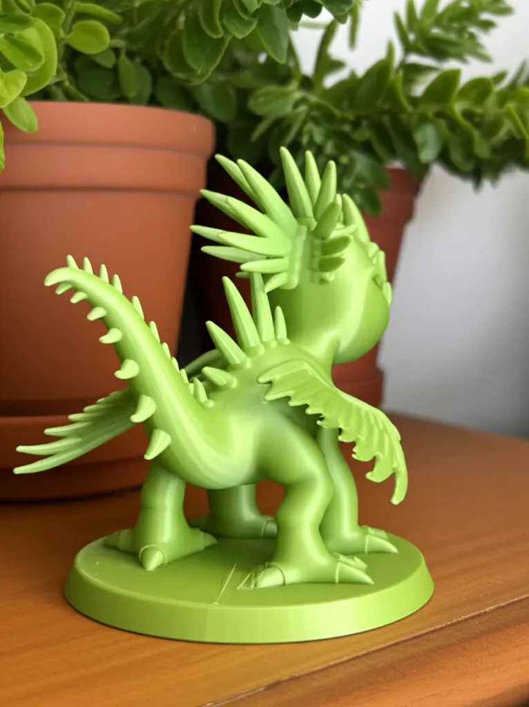 Firefly Dragon figure by Juganof MakerWorld: Download Free 3D Models
