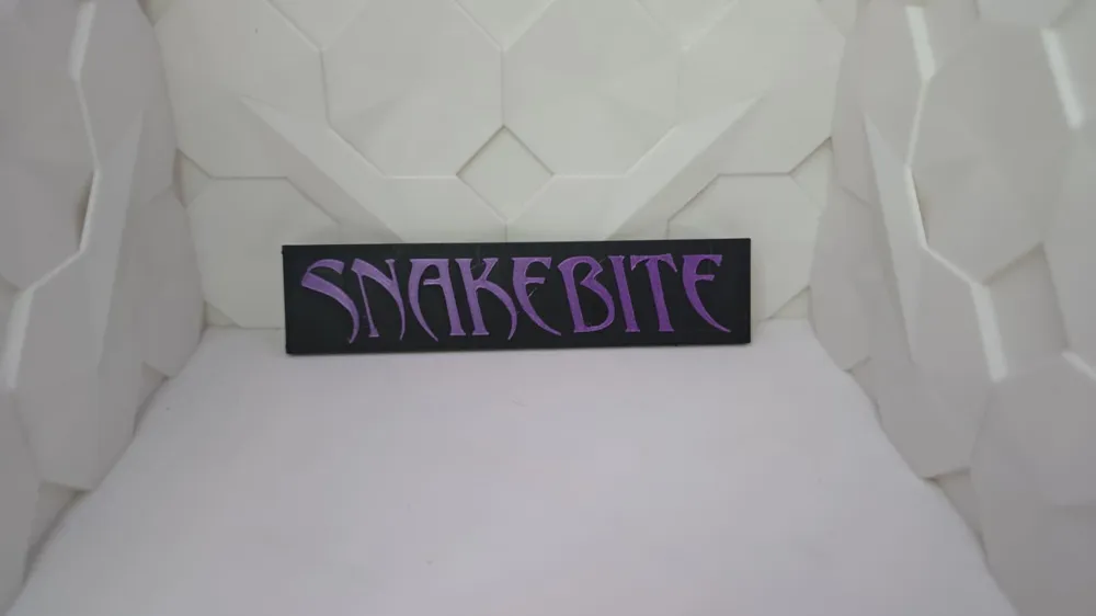 Peter Wright Dart Logo/Sign - Free 3D Print Model - MakerWorld