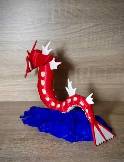 Gyarados multicolor by Ethanprint3D MakerWorld: Download Free 3D Models