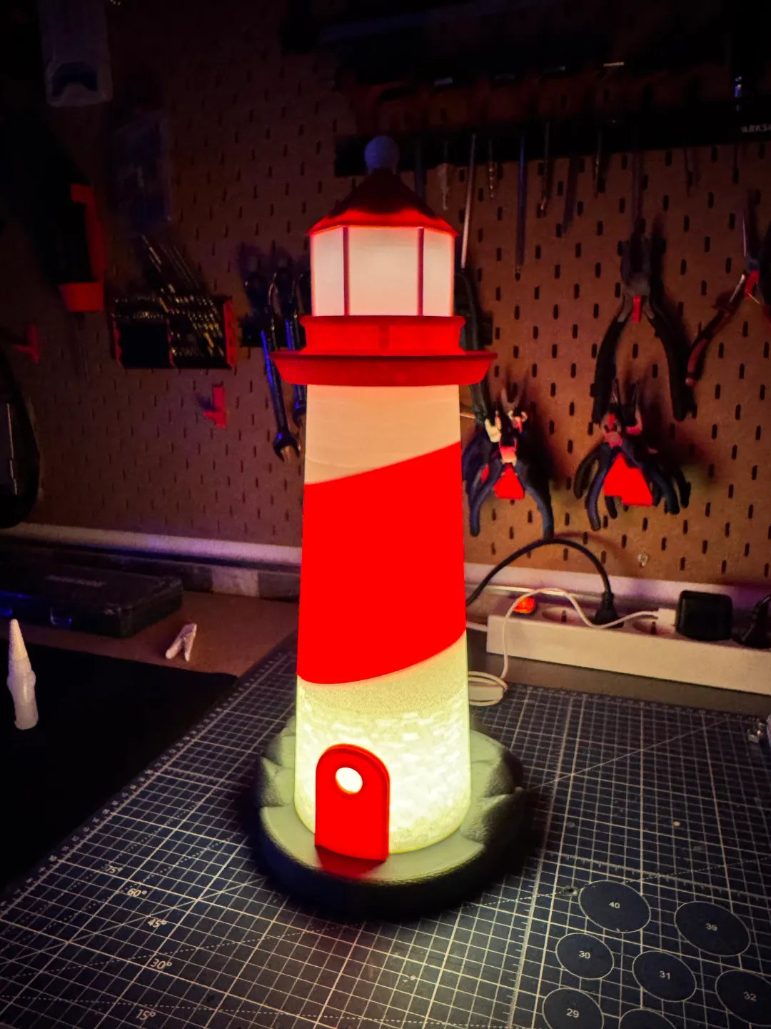 Christmas lighthouse by SouthLab MakerWorld: Download Free 3D Models