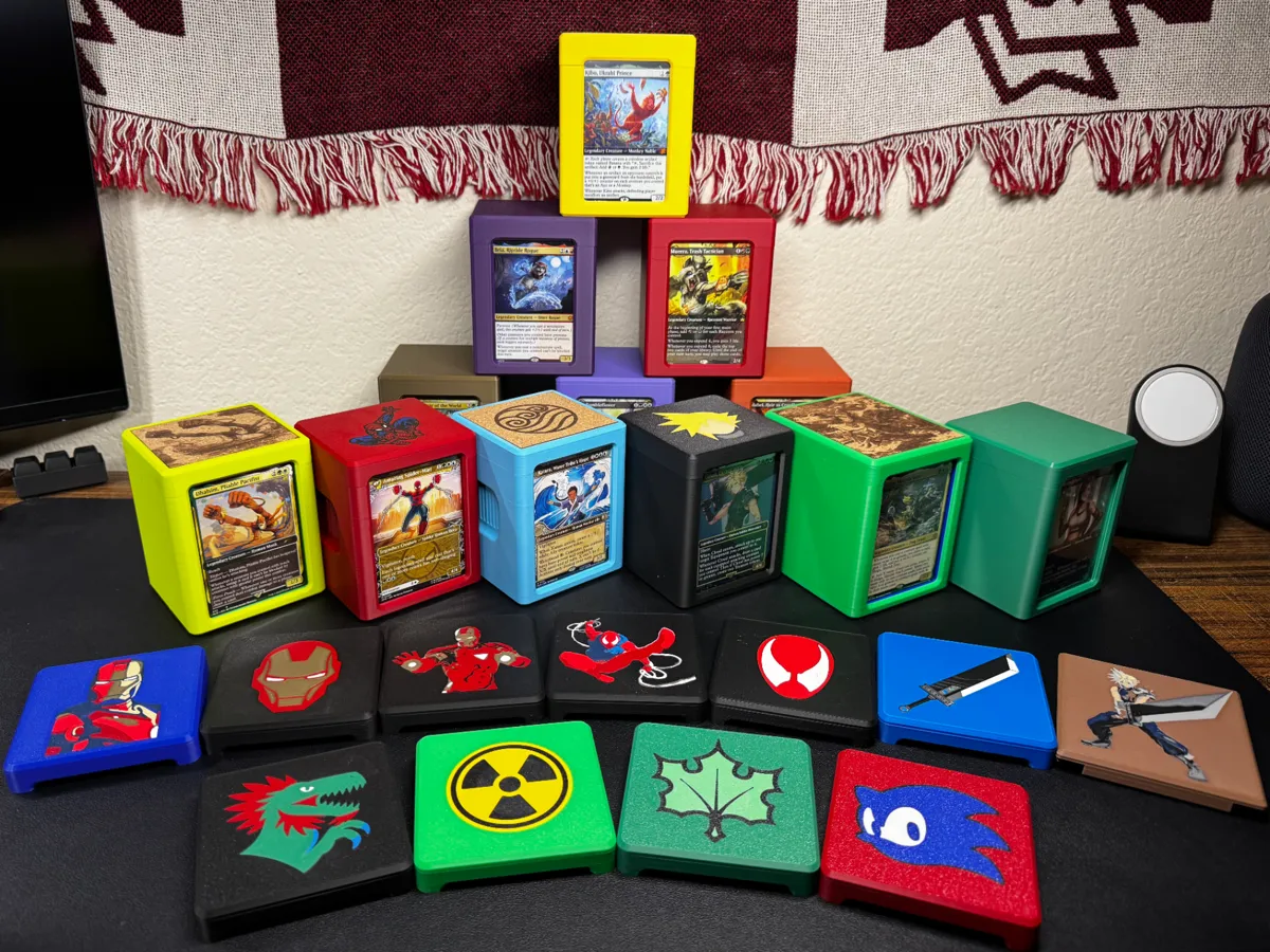 Commander Case - Parametric MTG Commander Deckbox - Free 3D Print Model ...