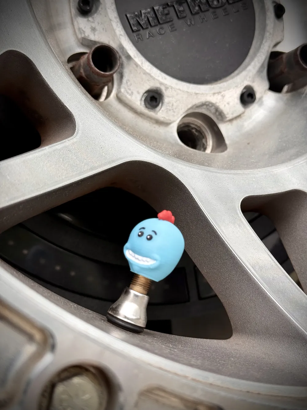 Rick And Morty Valve Caps Set-Multiple Characters! by ShapeShift 3D ...