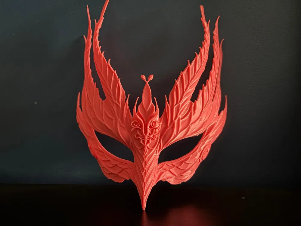 Elegant mask - Free 3D Print Model - MakerWorld