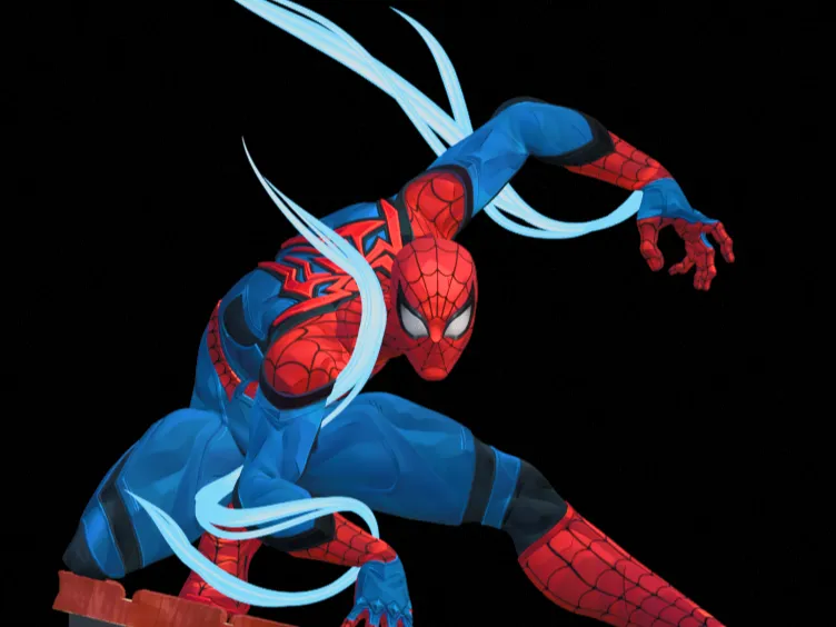 Spiderman Marvel Rivals Statue - Free 3D Print Model - MakerWorld