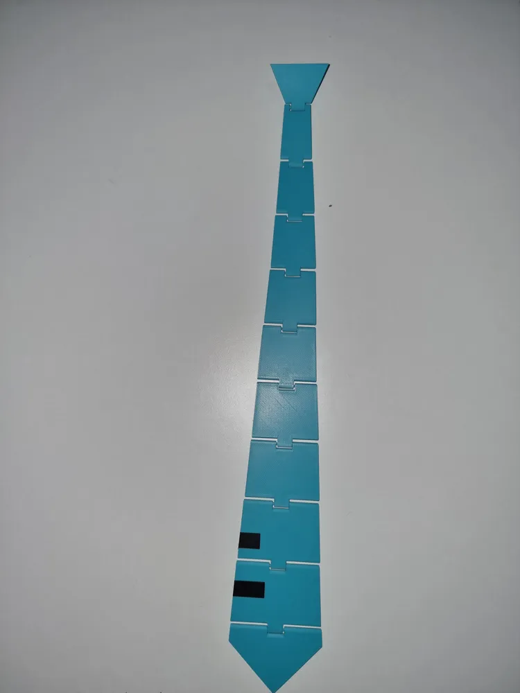 Miku Tie - Free 3D Print Model - MakerWorld