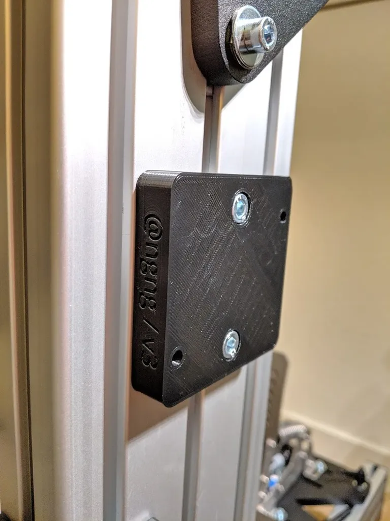 Emergency Stop bracket for 8020 T-profiles by Escargot Garage - MakerWorld