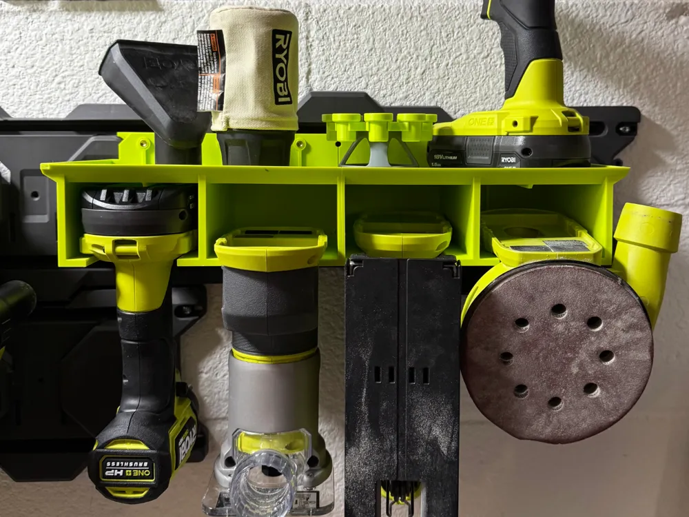 Tool Organizer Shelf for Ryobi Link by jellynoodle - MakerWorld