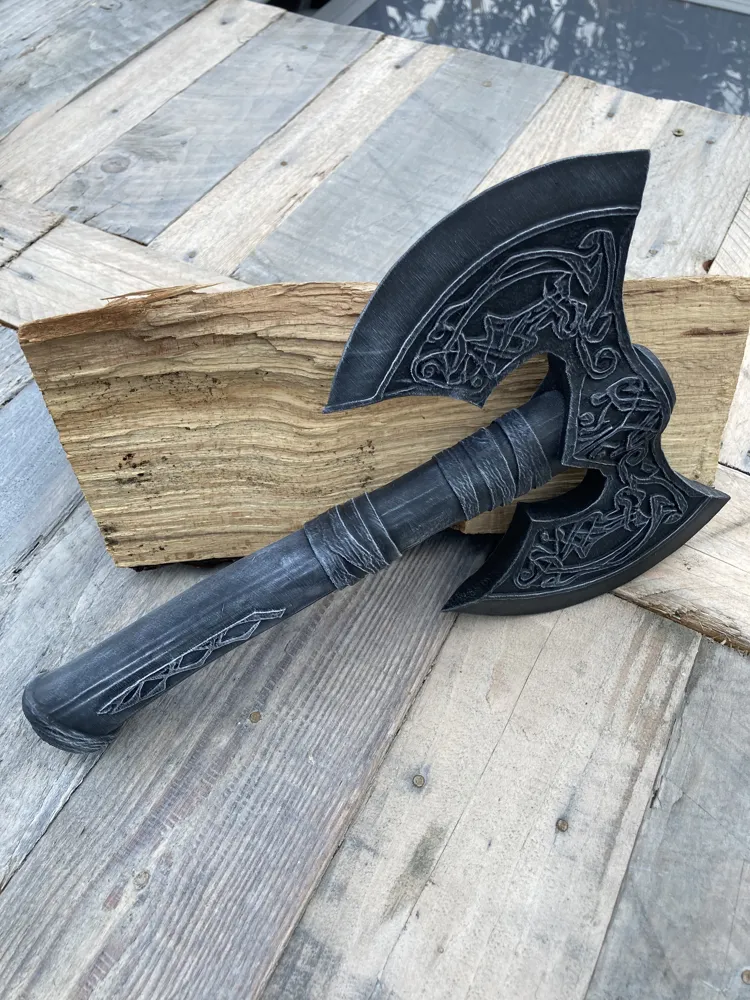 Machado Duplo Viking para Cosplay por Oliver MakerWorld: Baixe modelos ...