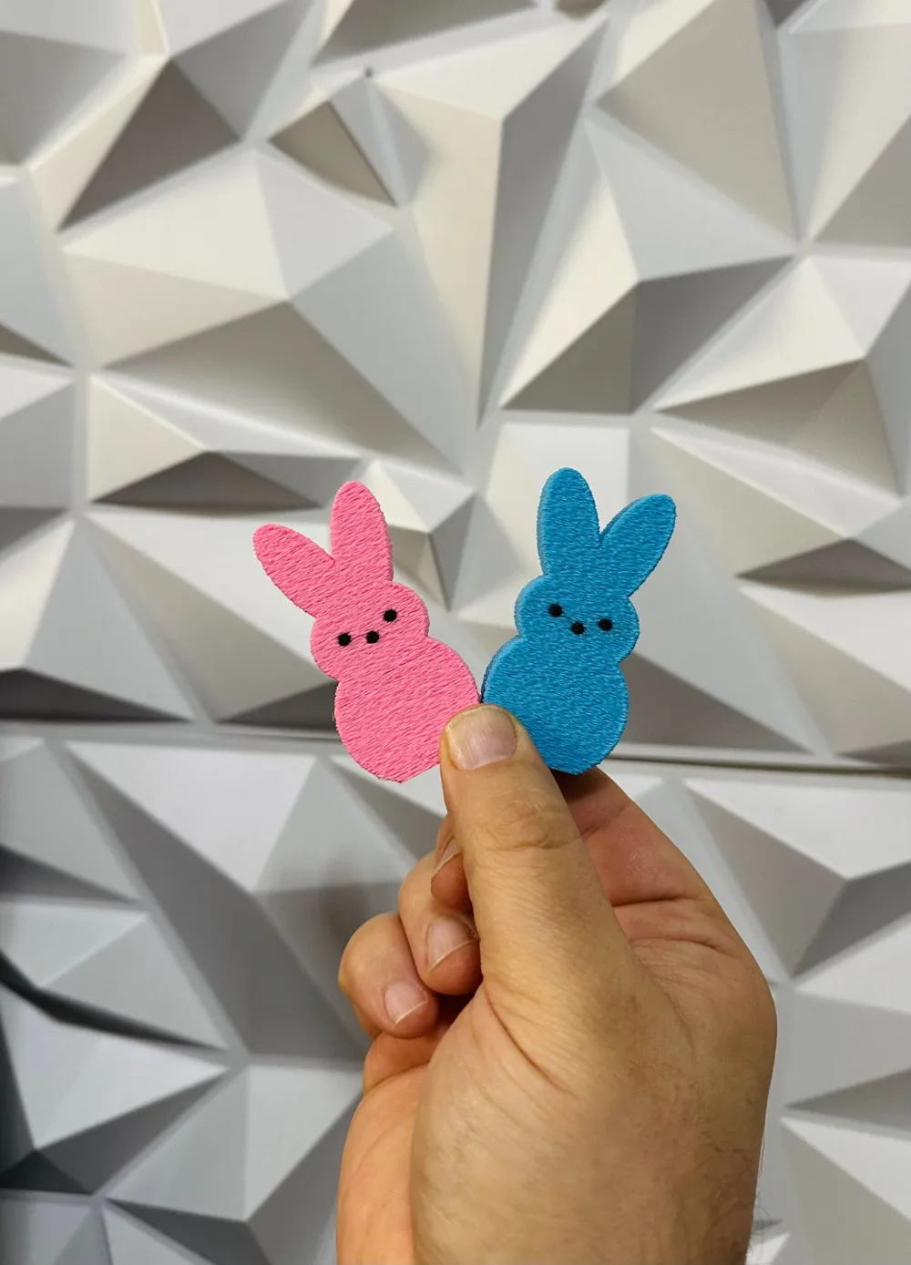 Peeps Style Easter Bunnies by Williams Industries - MakerWorld