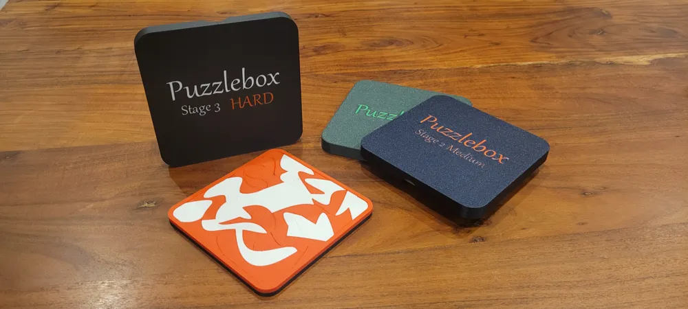 Puzzlebox Stage 3 HARD by PRINTNIC - MakerWorld