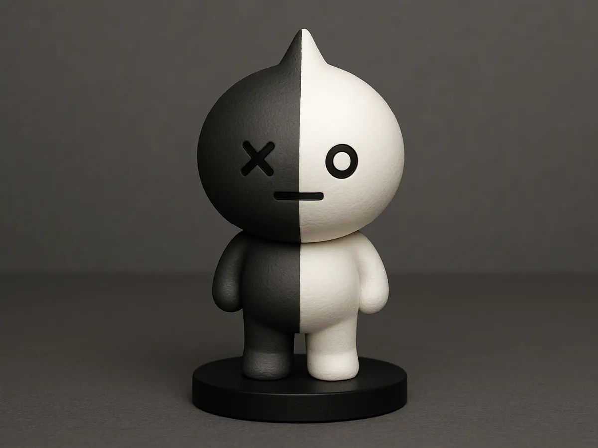 VAN BT21 Figurine - Free 3D Print Model - MakerWorld